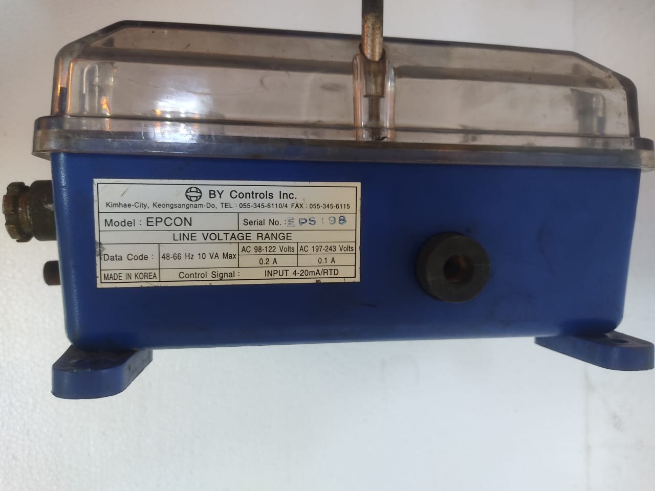 EPCON 1 Electro-Pneumatic Controller Rev 2.9- TRIED & TESTED ...